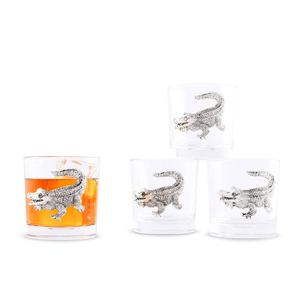 Alligator Bar Glasses Set of 4 – The Yellow Acres